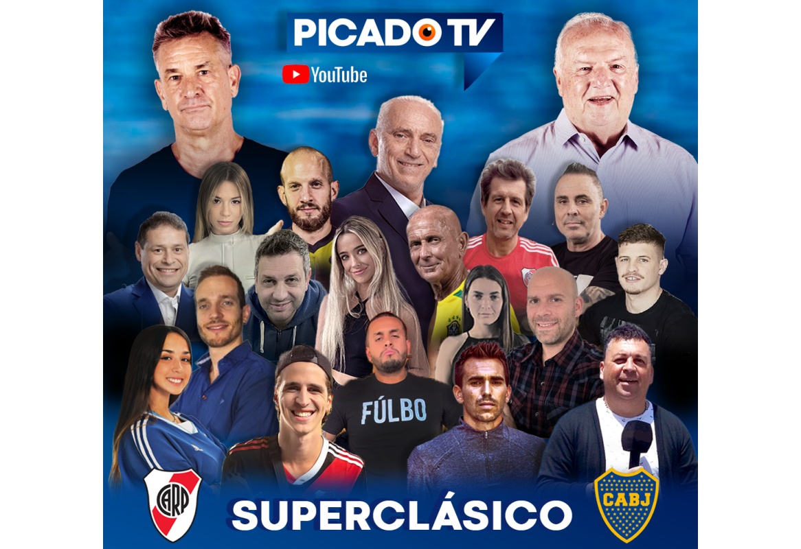 PicadoTV tendrá una cobertura del próximo SúperClásico, en streaming y redes sociales, durante ...
